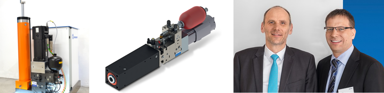 CLDP-Servoantrieb mit Differentialzylindern | Hänchen Hydraulikzylinder